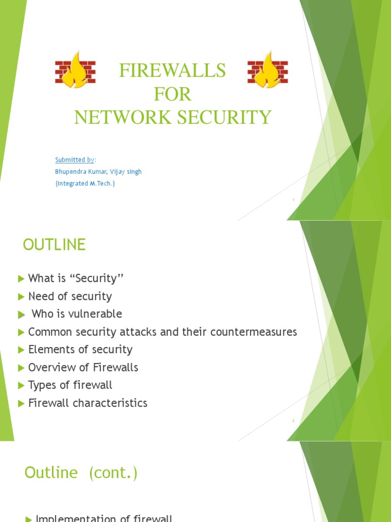 Firewalls For Network Sec | PDF | Firewall (Computing) | Proxy Server
