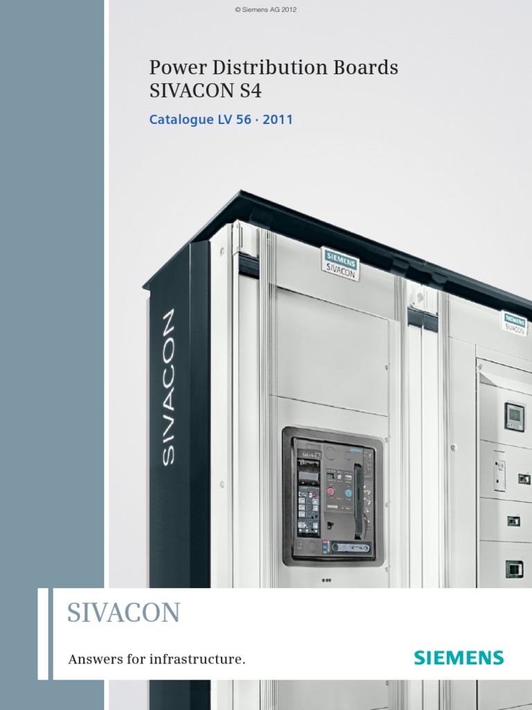 SIVACON LV56 Complete English 2011 | PDF | Door | Energy Management