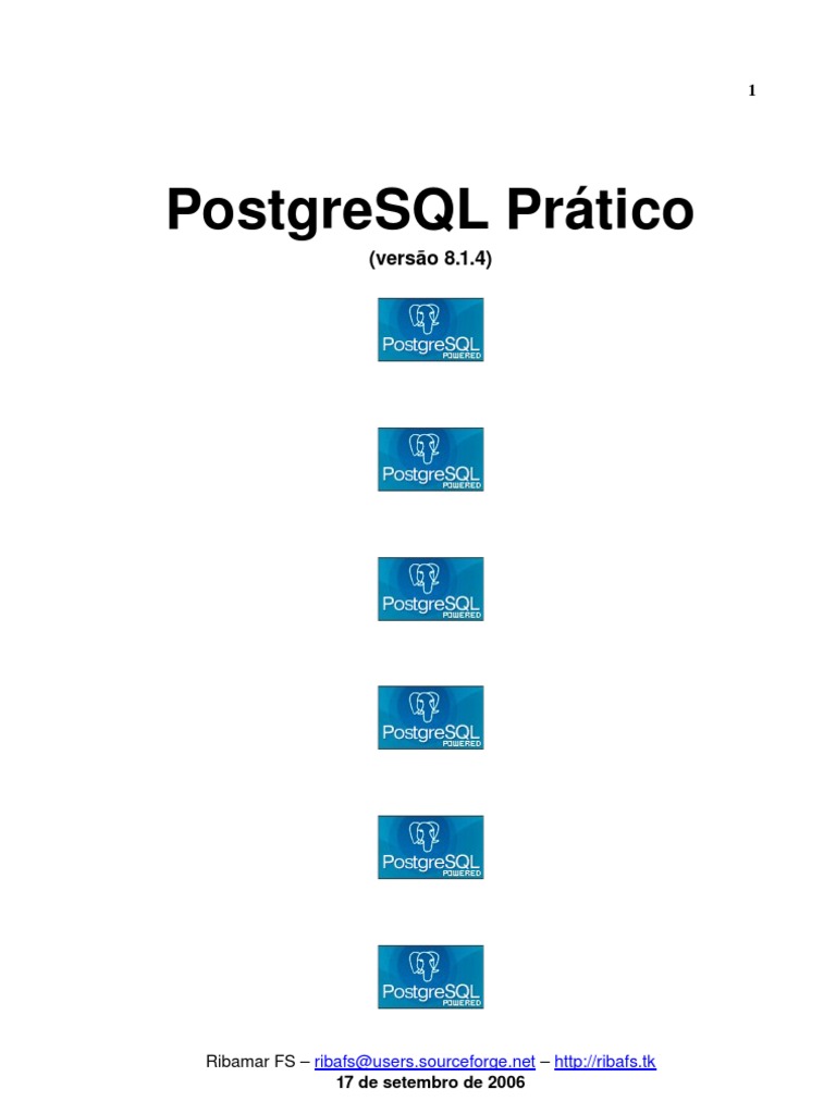PostgreSQL Prático | Download grátis PDF | Postgre SQL | SQL