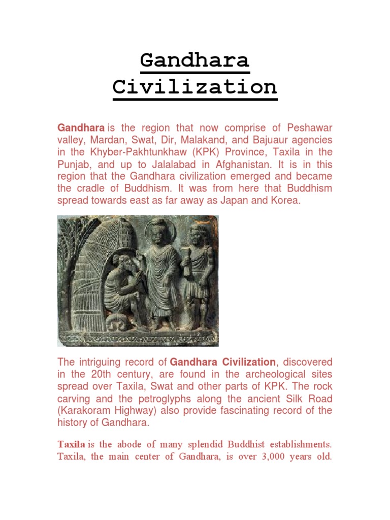 Gandhara Civilization | Khyber Pakhtunkhwa | Indian Religions