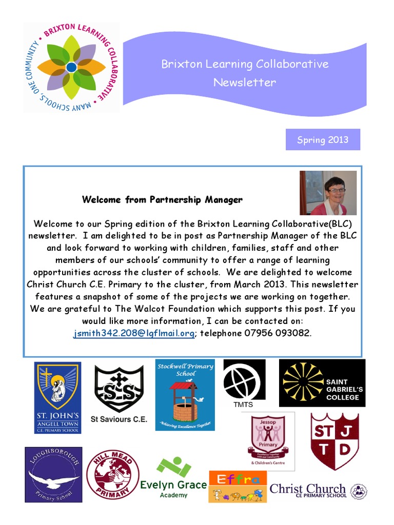 BLC Spring 13 Newsletter | PDF | Teaching And Learning | Further Education