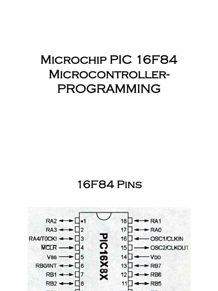 PIC Programming | PDF | Pic Microcontroller | Subroutine