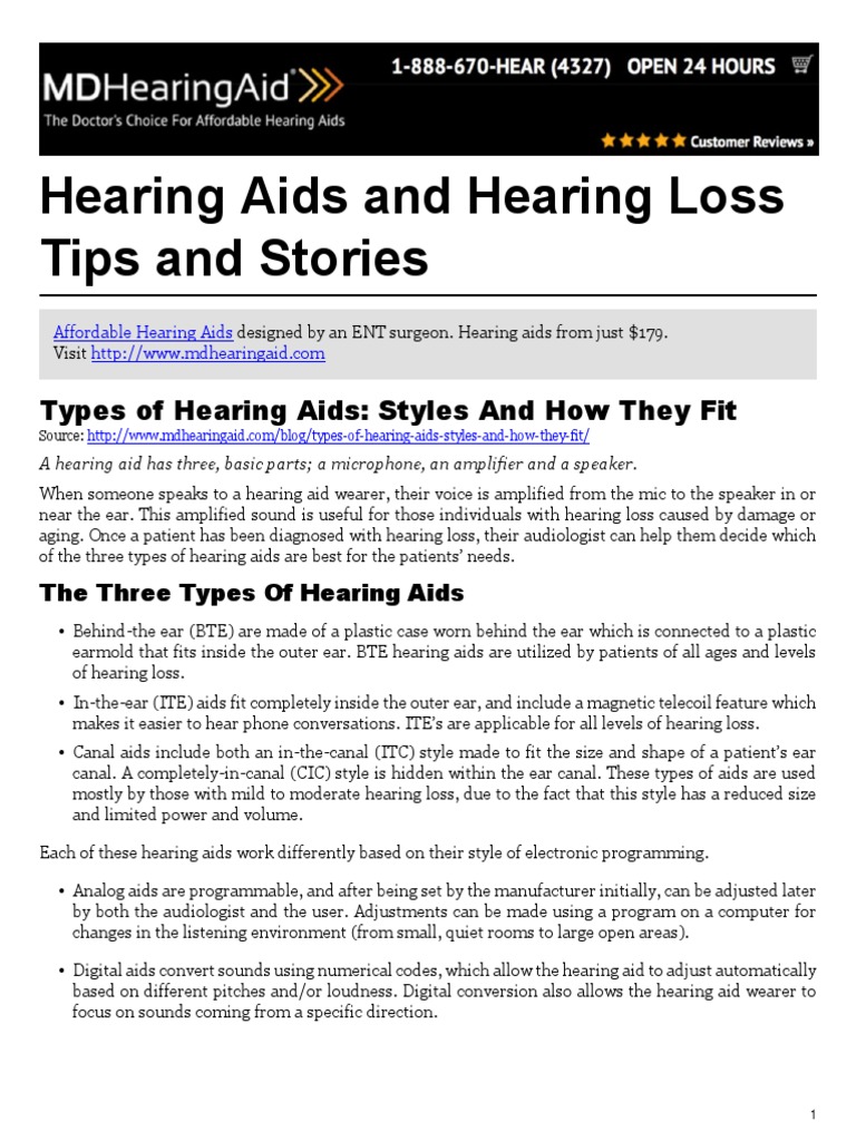 Hearing Aids and Hearing Loss Tips and Stories | Hearing Aid | Hearing Loss