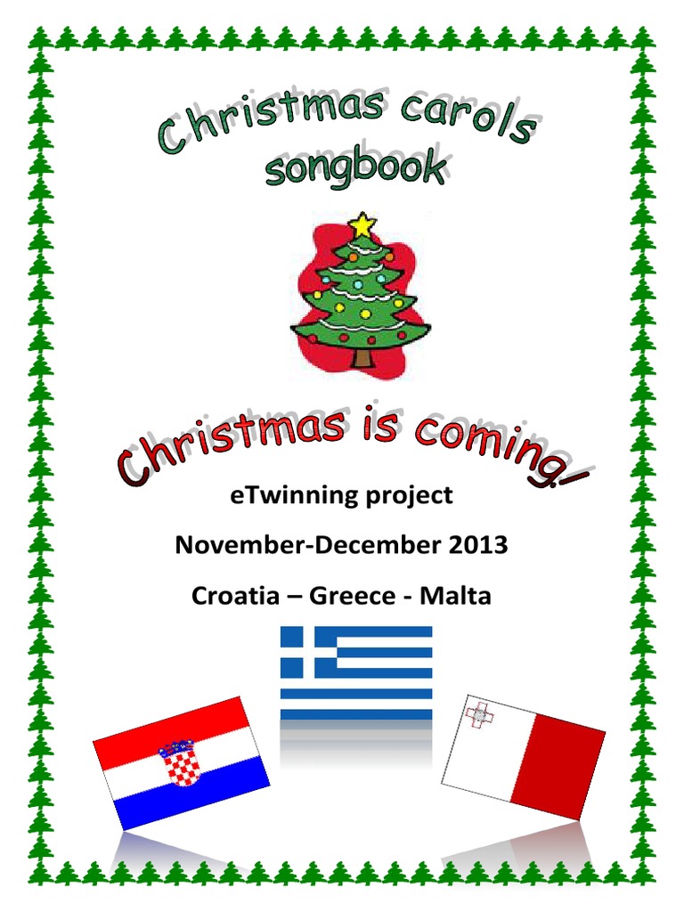 Christmas Carols Songbook Christmas Is Coming | PDF