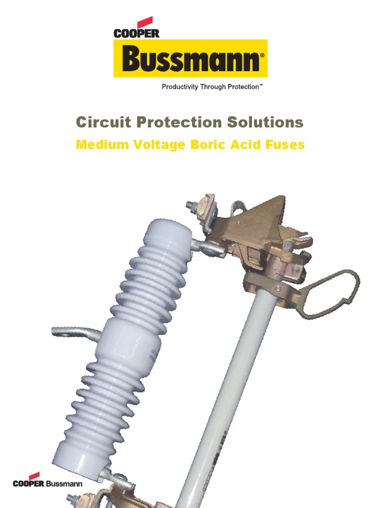 Catálogo Fusibles Cooper - Bussmann | PDF | Fuse (Electrical ...