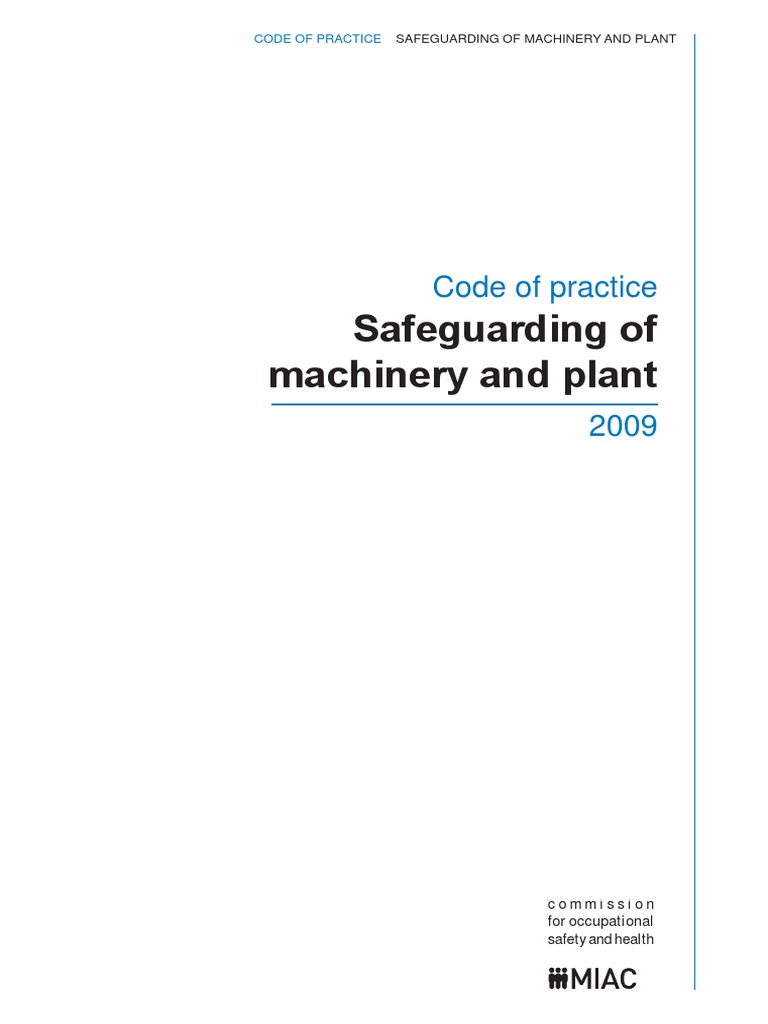 Safeguarding of Machinery and Plant | Download Free PDF | Occupational ...