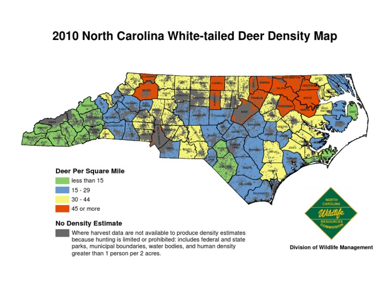 Deerdensitymap 2010 | PDF