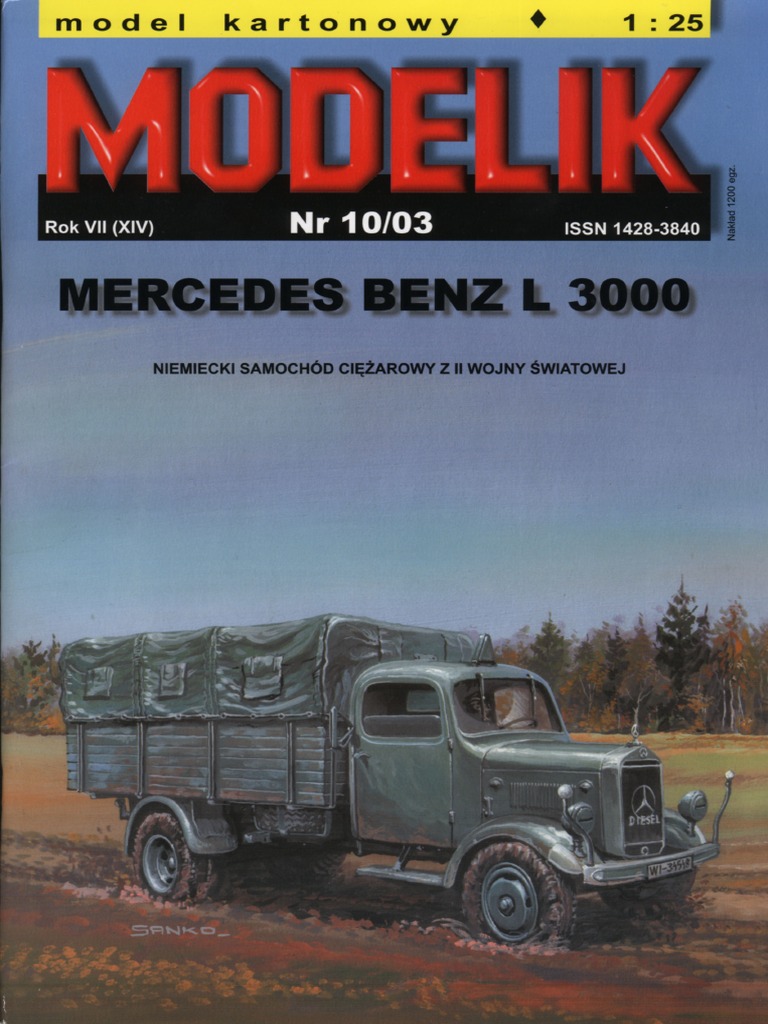 (Modelik 2003 10) - Mercedes Benz L3000 | PDF | Language Arts ...