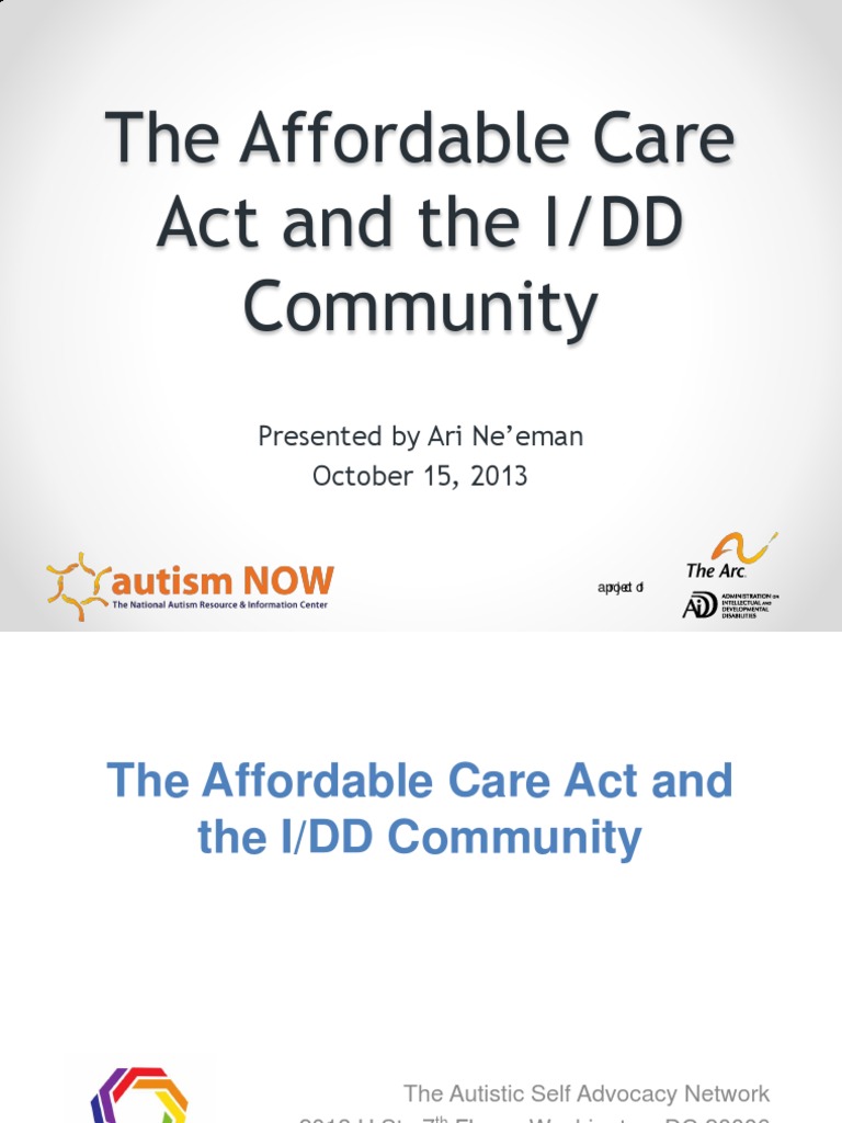 Autistic Self Advocacy Network Webinar With Autism NOW October 15 2013 ...