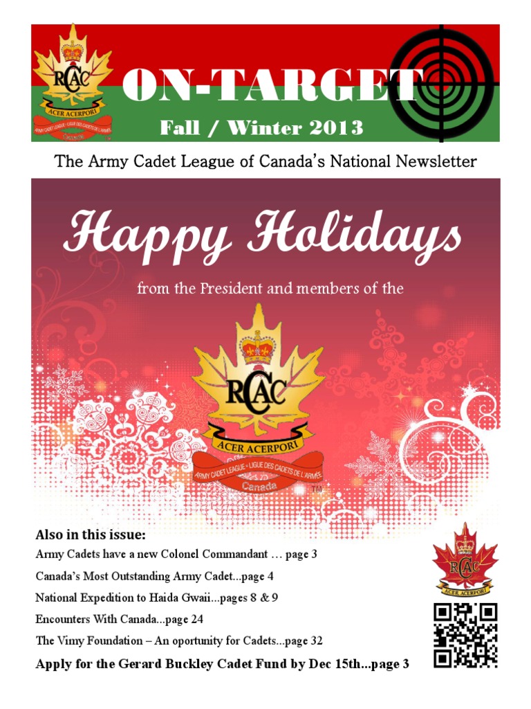 On Target | PDF | Cadet | Military Science