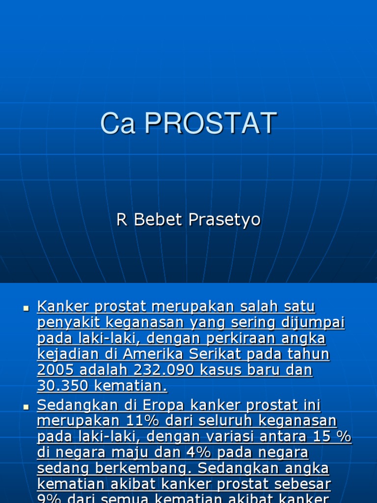 CA Prostat | PDF | Sains & Matematika