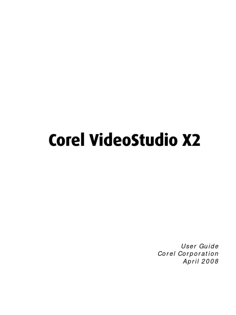 Corel Video Studio 12 | PDF | Video | Microsoft Windows