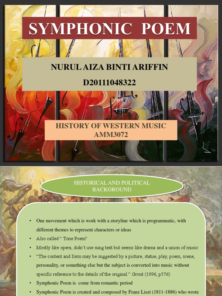 Symphony Poem | PDF | Symphony | Franz Liszt