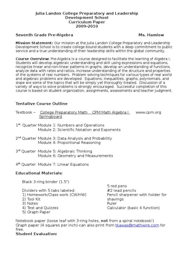 Julia Landon College Preparatory and Leadership Development School ...