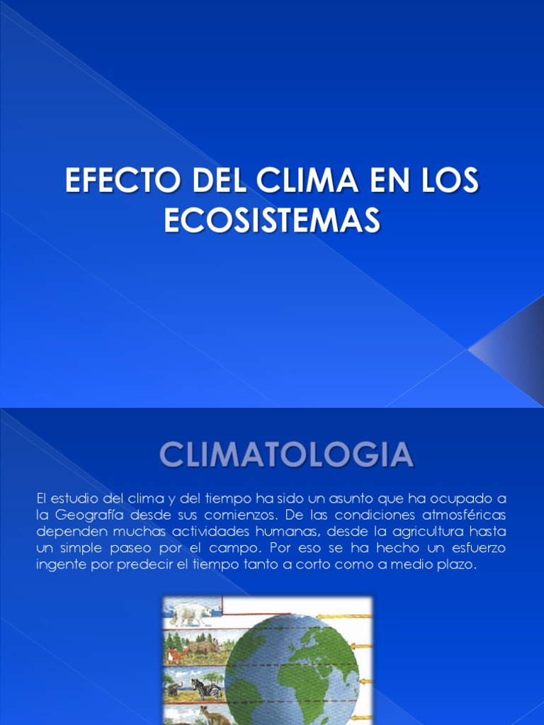 Clima Ecologia | PDF | Velocidad del viento | Clima