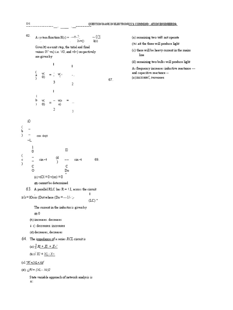 Electronics Exam Prep Guide | PDF