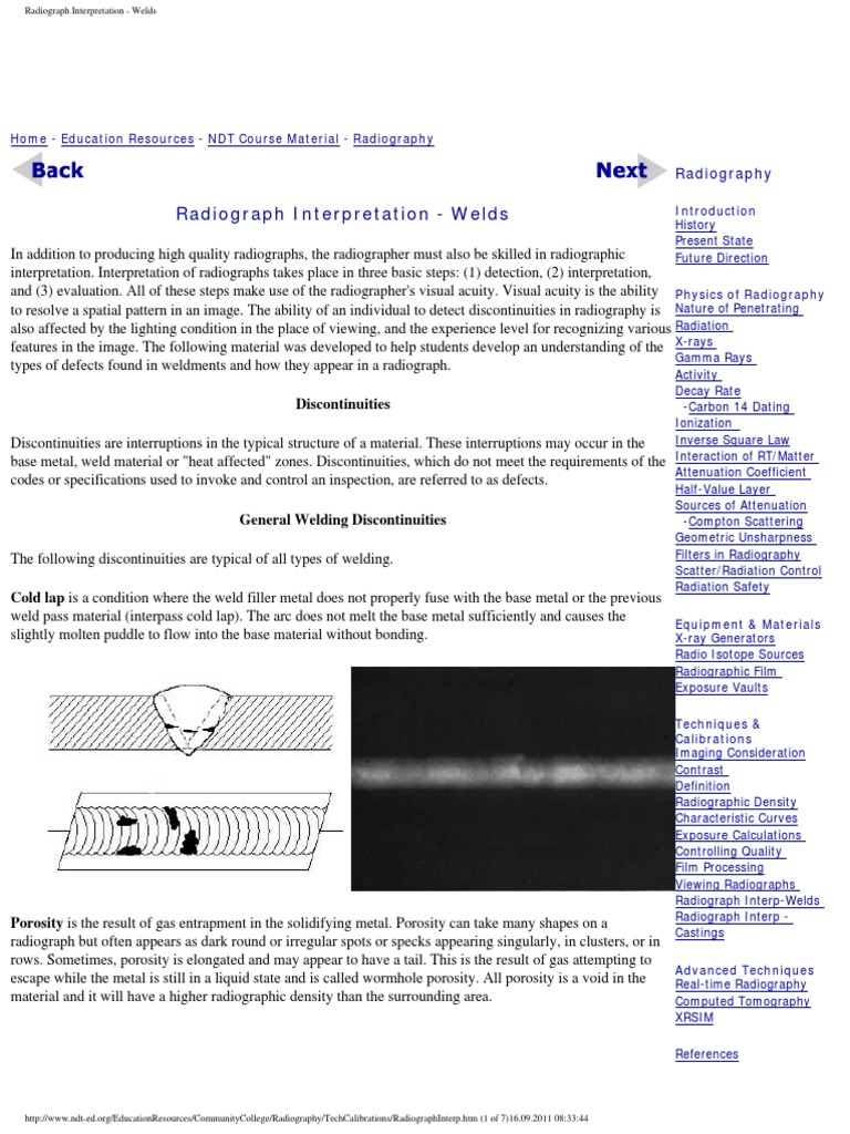 Radiograph Interpretation - Welds | PDF | Welding | Construction