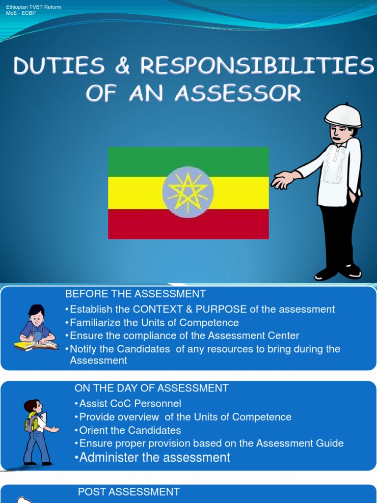 Duties & Responsibilities of Assessors | PDF | Educational Assessment ...