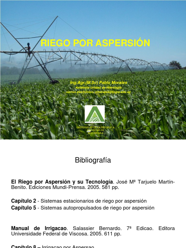 Teorico - Aspersion11 | PDF