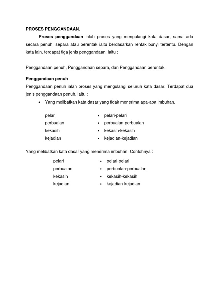 Proses Penggandaan | PDF
