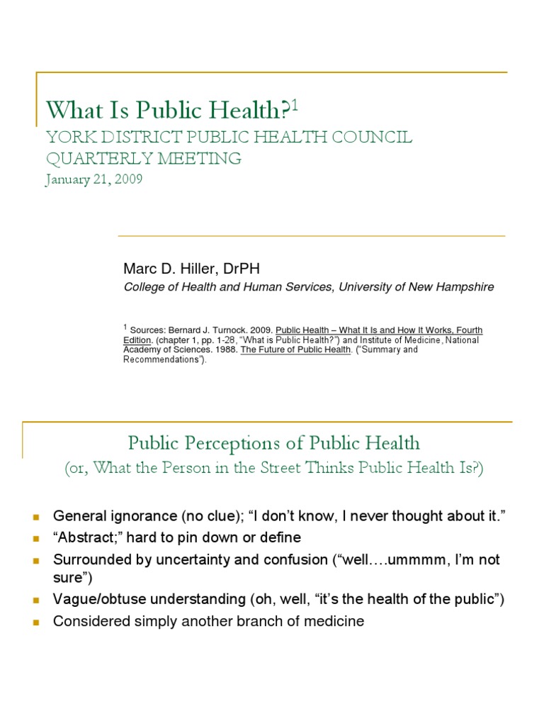 Public Health 101 | PDF | Preventive Healthcare | Public Health