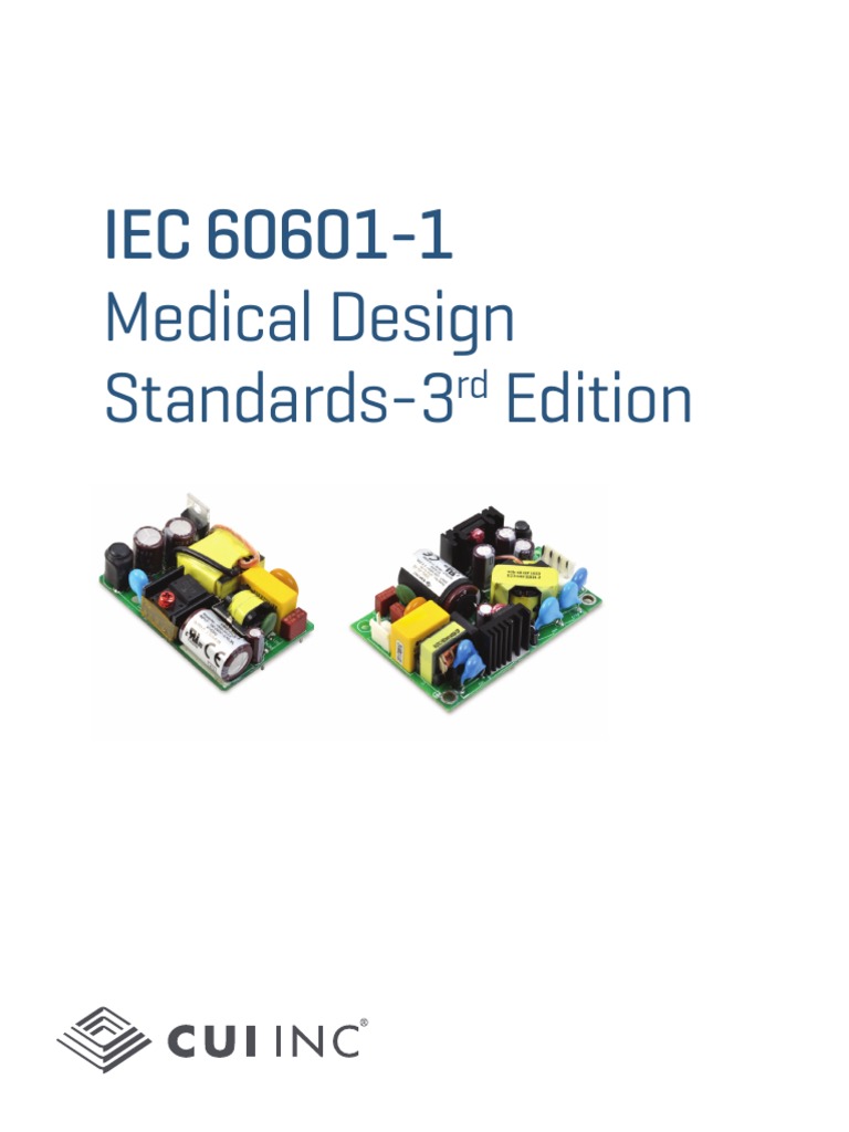 IEC 60601-1 Medical Design Standards - 3rd Edition | PDF | Risk ...