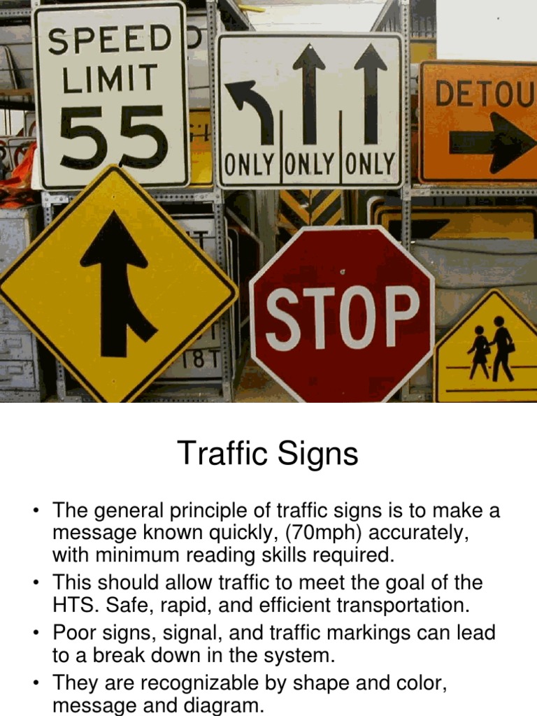 3 Sign Signals and Markings | PDF