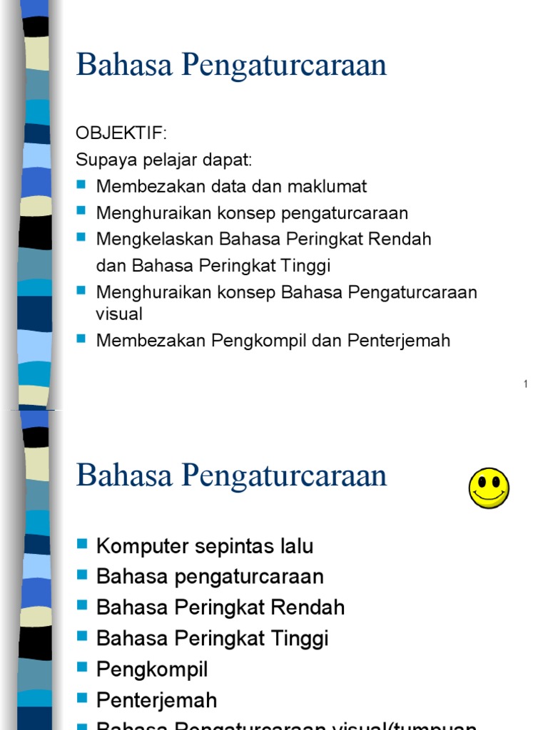 bahasa pengaturcaraan