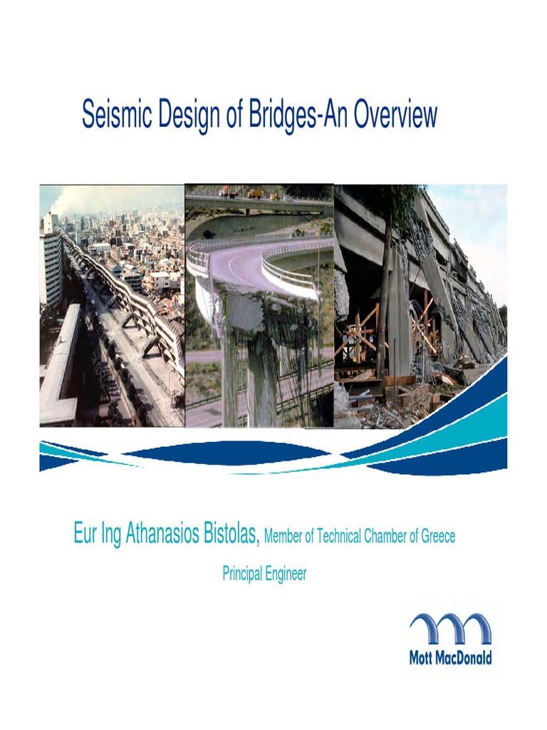 Seismic Design of Bridges ICE IStructE Part1 | PDF | Earthquakes | Earthquake Engineering