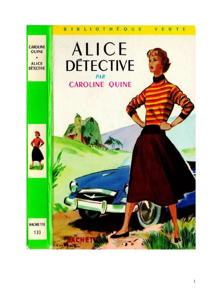 Caroline Quine Alice Roy 01 BV Alice Détective 1930 | PDF | Plantes