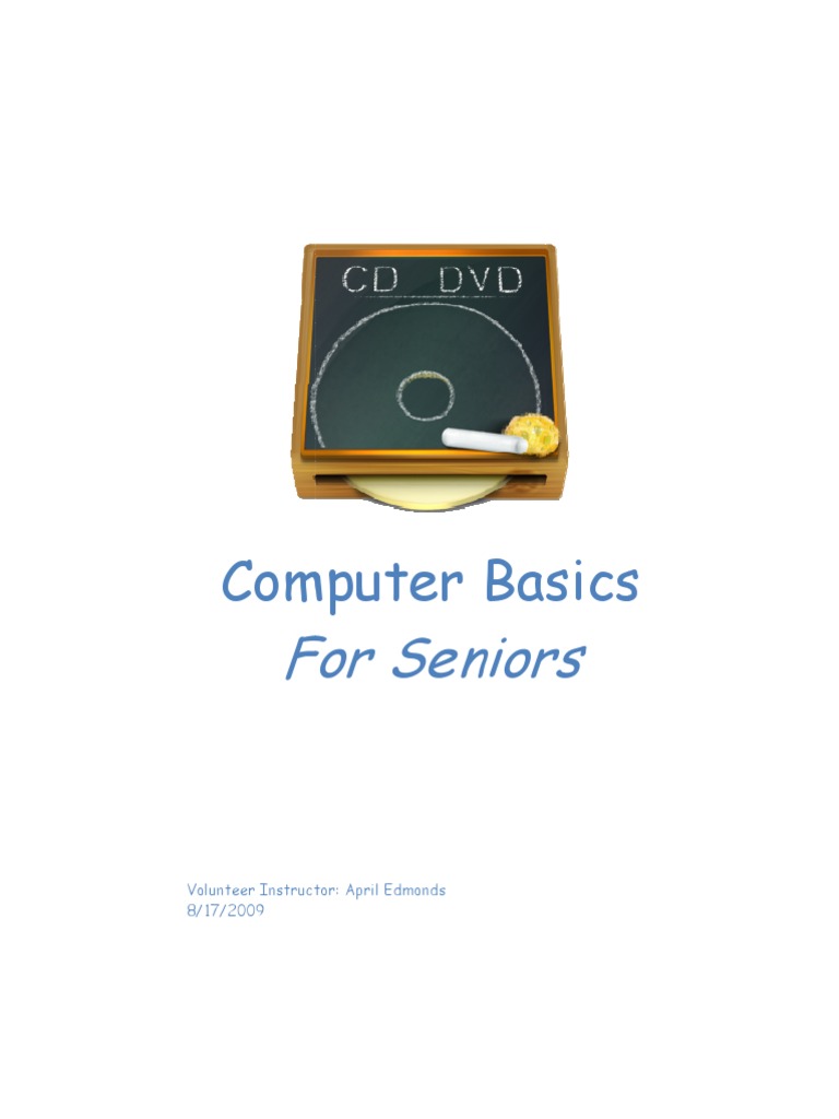 Computer Basics for Seniors Guide | PDF | Computer Keyboard | Floppy Disk