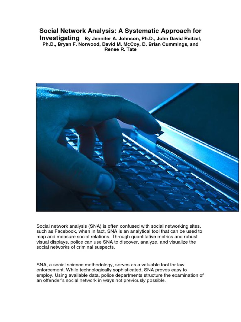 Social Network Analysis | PDF | Social Network | Intelligence Analysis