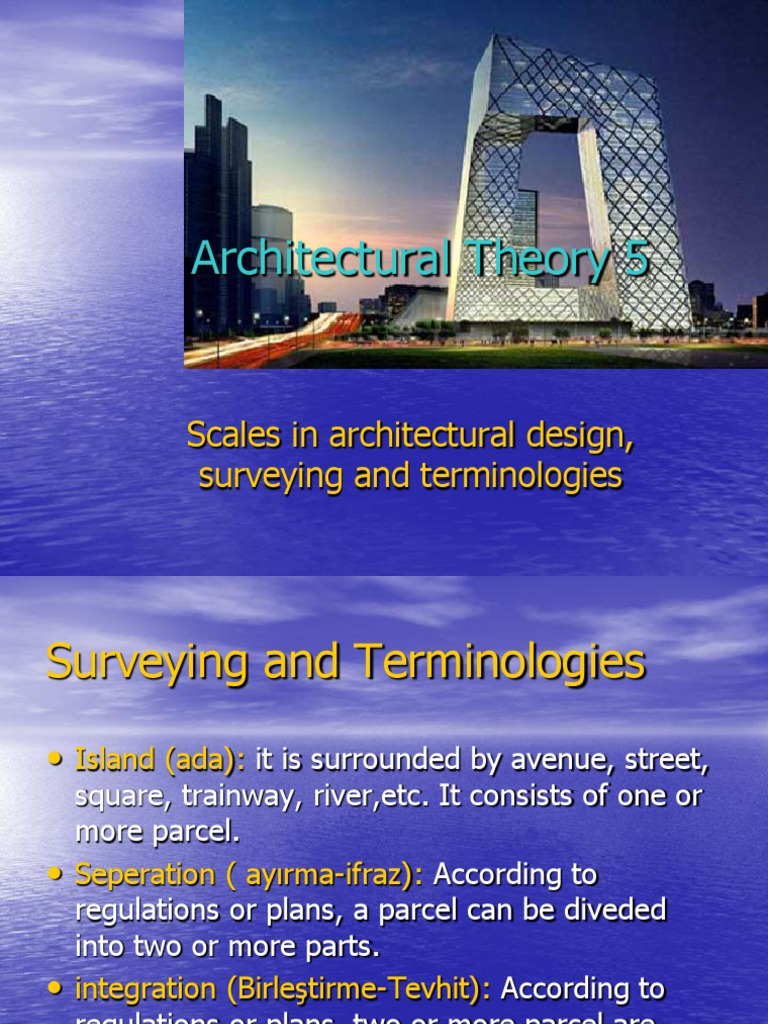 Architectural Theory .ppt | Wall | Nature