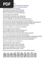 Evergreen - Richy Mitch & The Coal Miners - Guitar Chords and Tabs | PDF