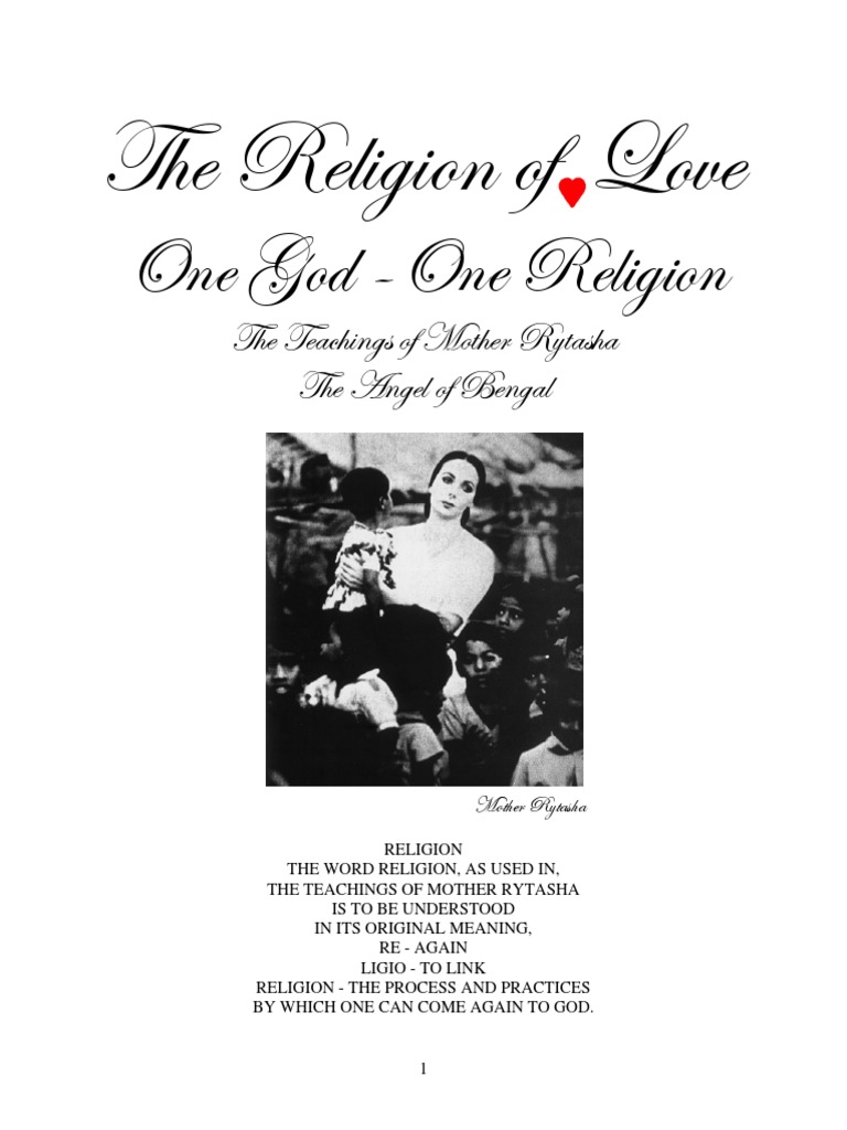One God One Religion | Download Free PDF | Spirituality | Meaning Of Life
