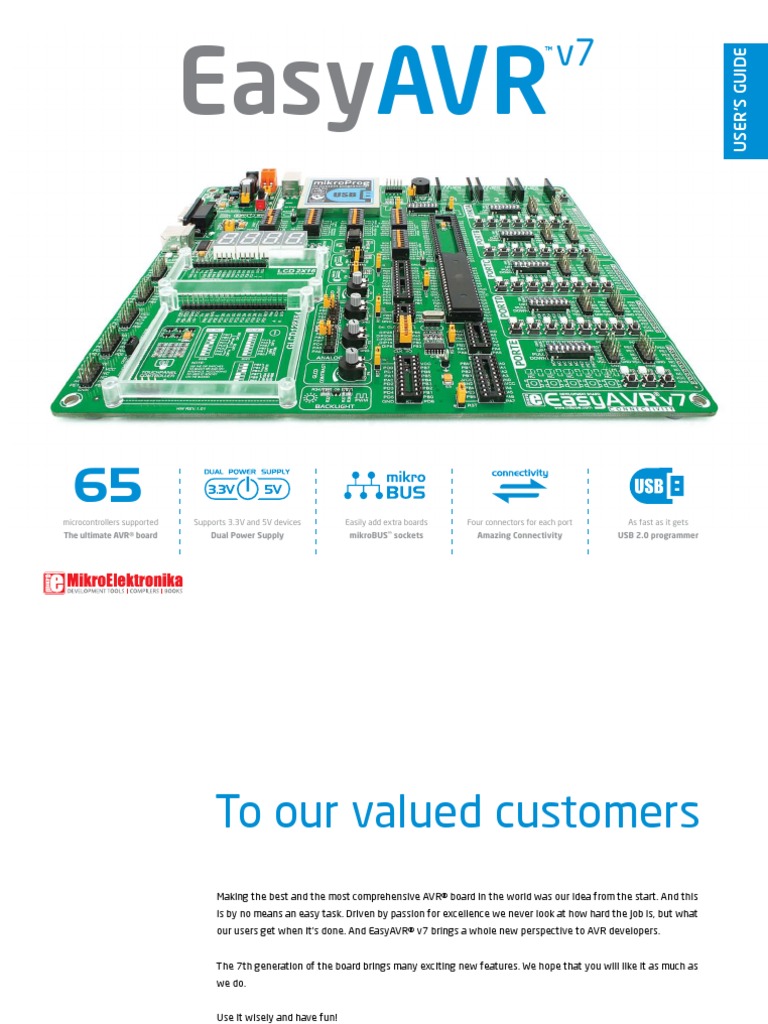 Easyavr v7 Manual v101-238271 | PDF | Analog To Digital Converter ...