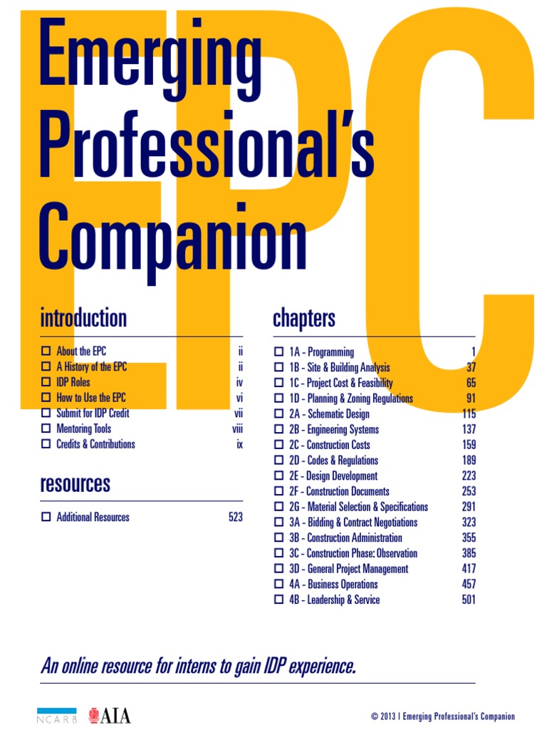 Emerging Professional's Companion | PDF | Business | Science