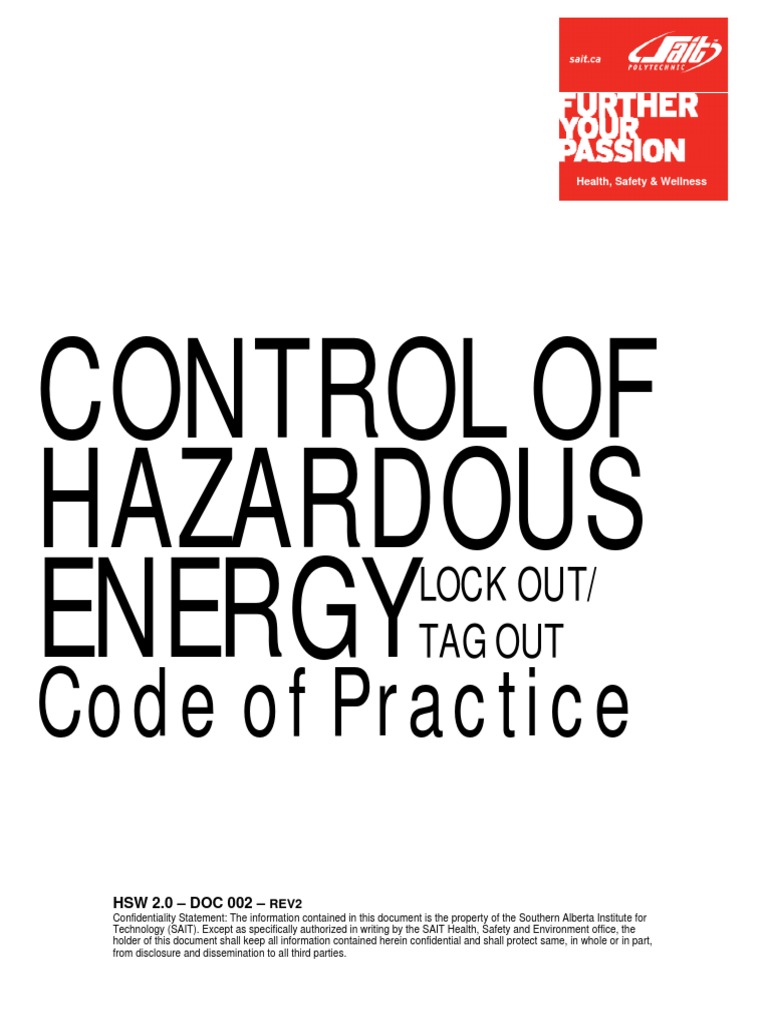 Control of Hazardous Energy | PDF