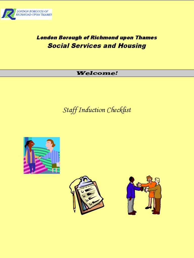New Employee Induction Checklist | PDF | Employment | Occupational ...