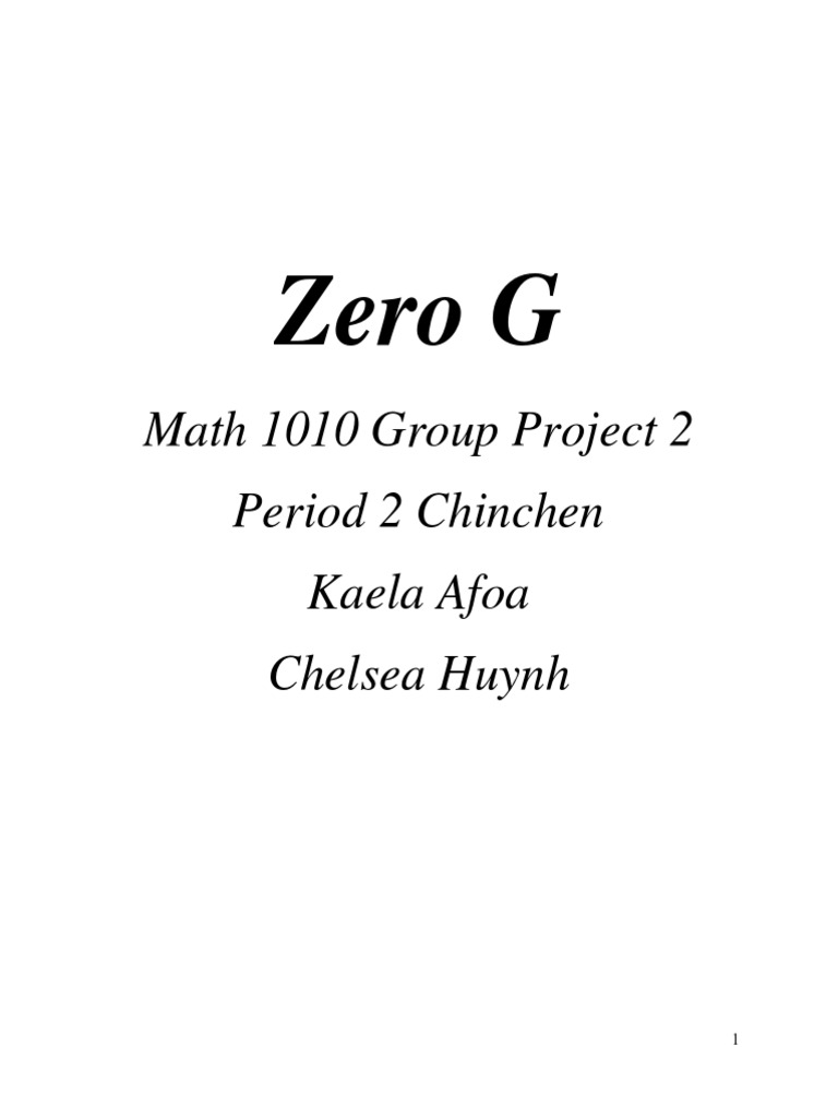 Math Project: Finding Maximum Altitude | PDF