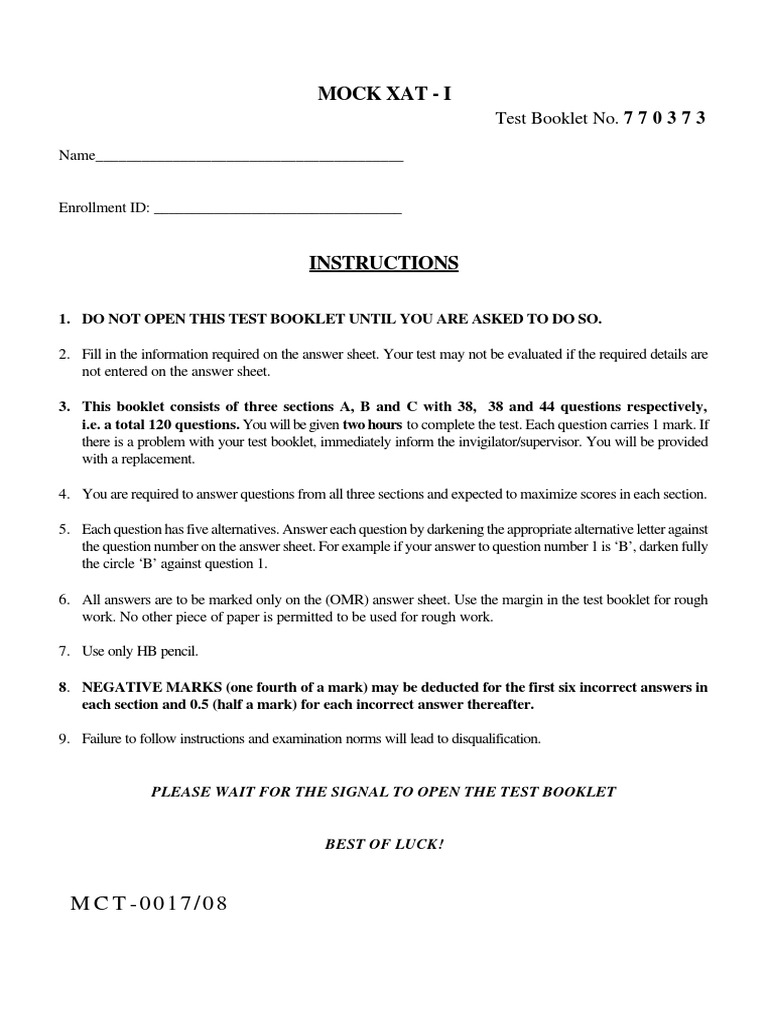 Analysis of a Mock Exam Instructions Document | PDF | Oprah Winfrey ...