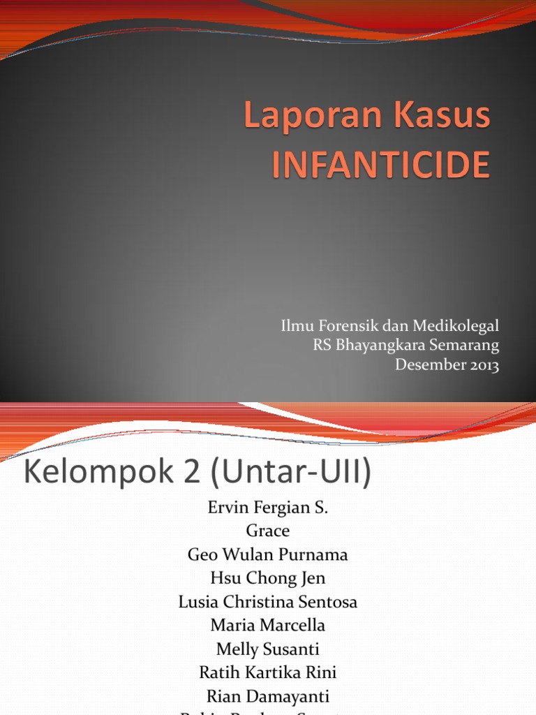 Kasus Infanticide | PDF