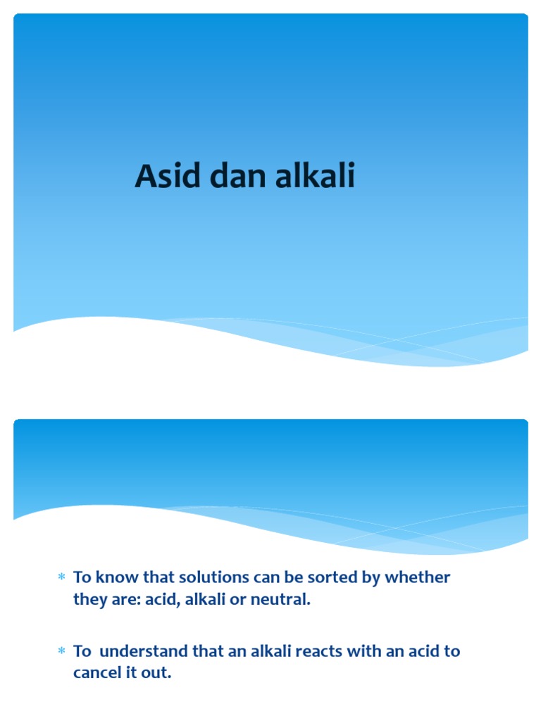 Asid Dan Alkali Sains Tingkatan 2 Pdf