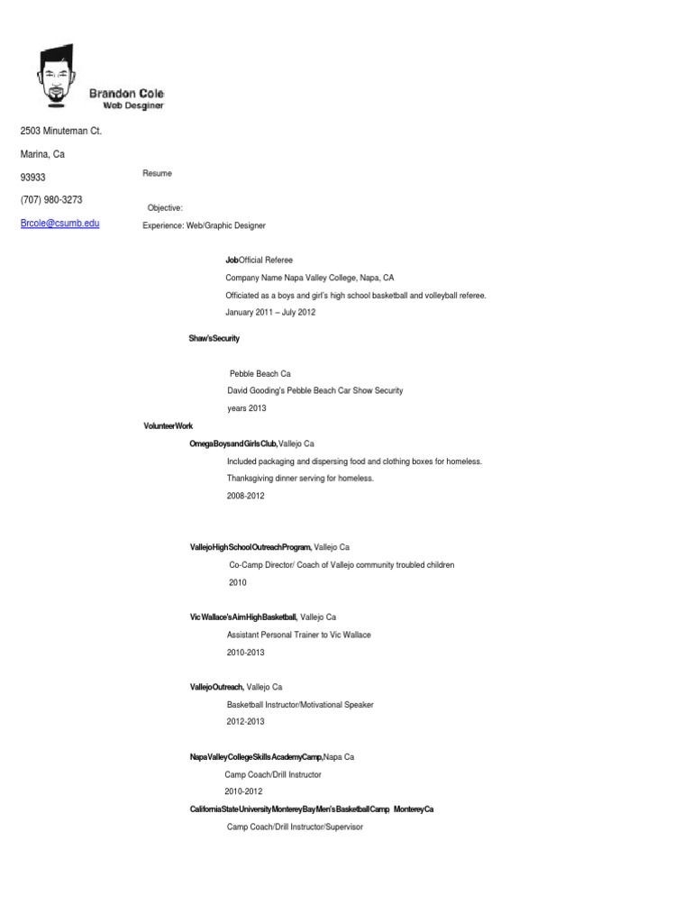 Resume Cole | PDF