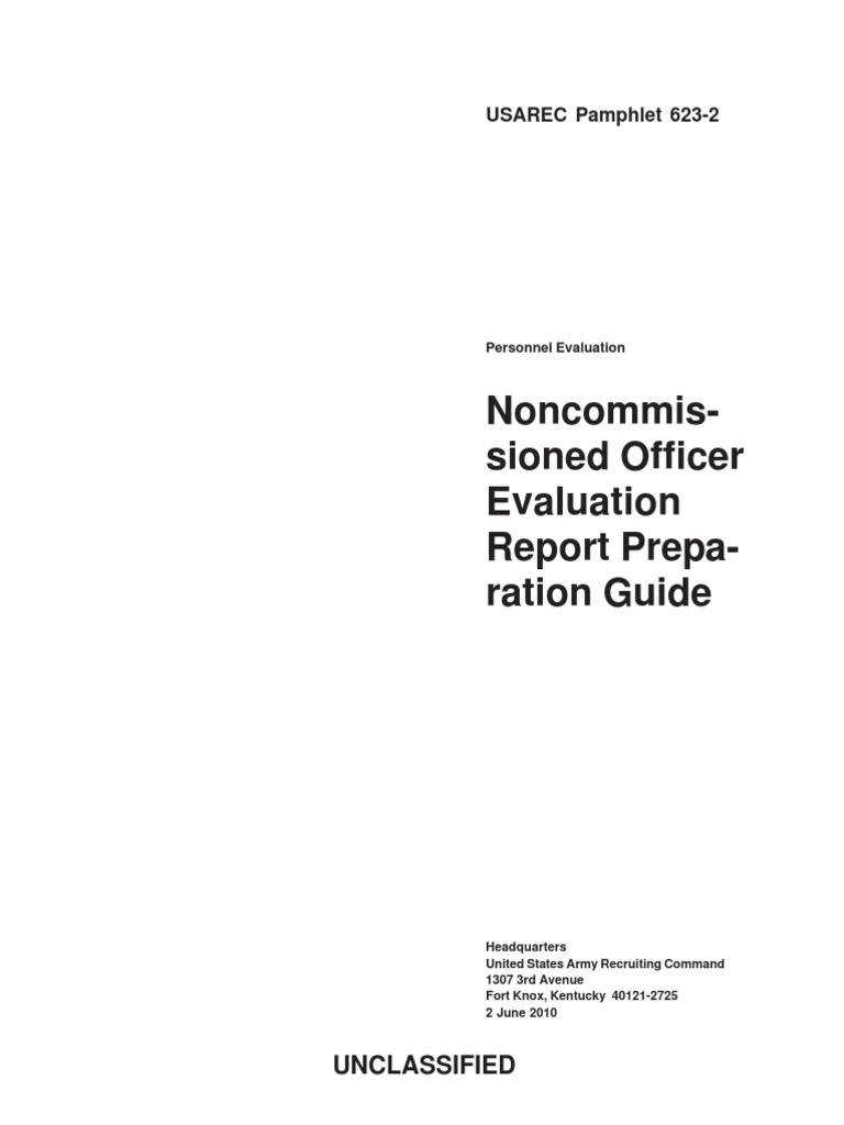 p623 2 | PDF | United States Army | Non Commissioned Officer