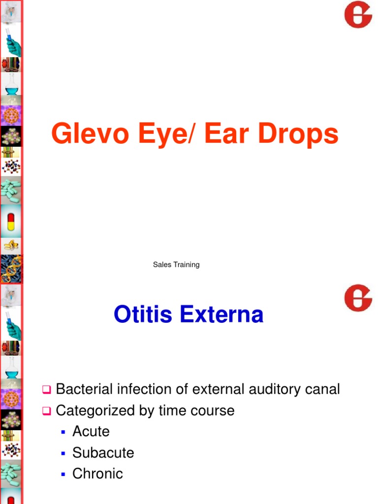 Glevo Eye - Ear Drops-New | PDF | Microbiology | Health Sciences