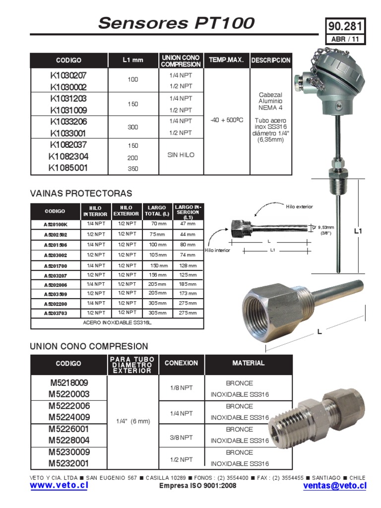 pt100 PDF | PDF