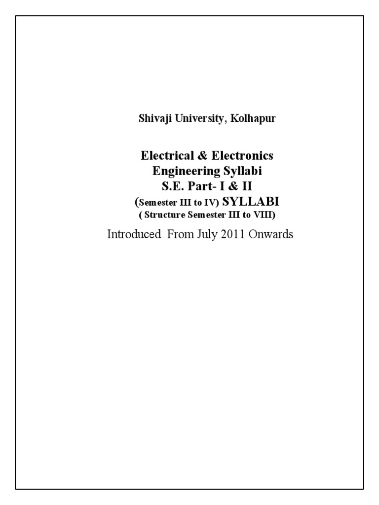 Final EEE Syllabus 19 JUNE - New | PDF | Fourier Series | Amplifier
