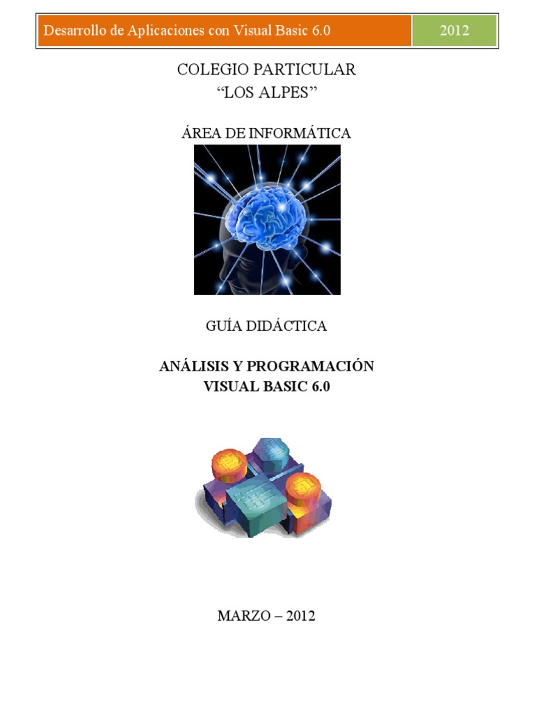 Desarrollo de Aplicaciones Con Visual Basic 6.0 | PDF | Crecimiento ...