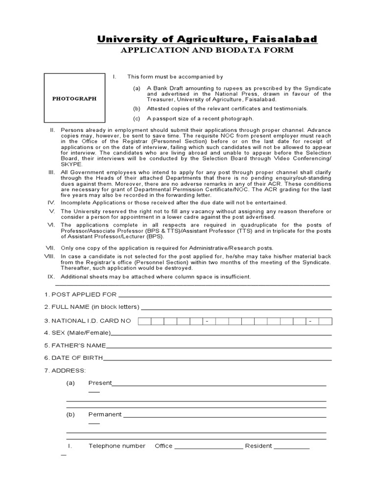 Job Application Form Word | PDF | Schools